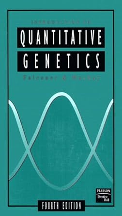 Introduction to Quantitative Genetics (4th Edition) – Mzansi Books